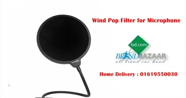 Wind Pop Filter for Microphone with Adjustable Arms Price in Bangladesh