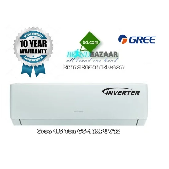 Gree 1.5 Ton Inverter AC price in bd ( GS-18XPUV32)
