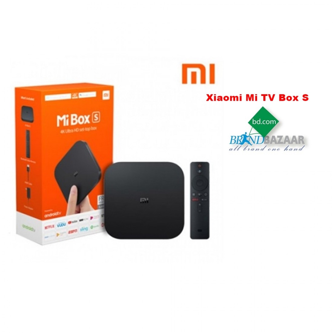 Xiaomi Mi TV Box S (Global Version) 4K HDR Android TV Box