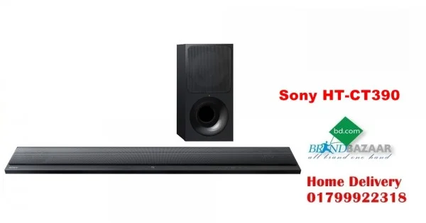 Sony HT-CT390 2.1ch Wireless Sound Bar Price in Bangladesh