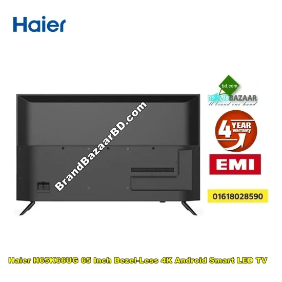 Haier LE65K6600UG 65 Inch 4K Android Television Price in BD